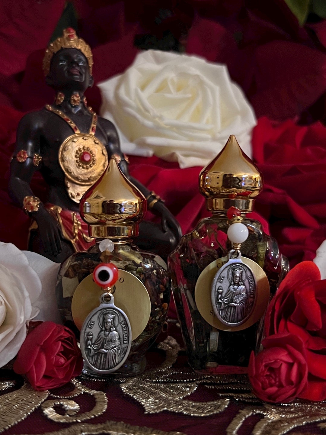 Chango Macho Oil + Protection + Prosperity + Shango + Saint Barbara ...