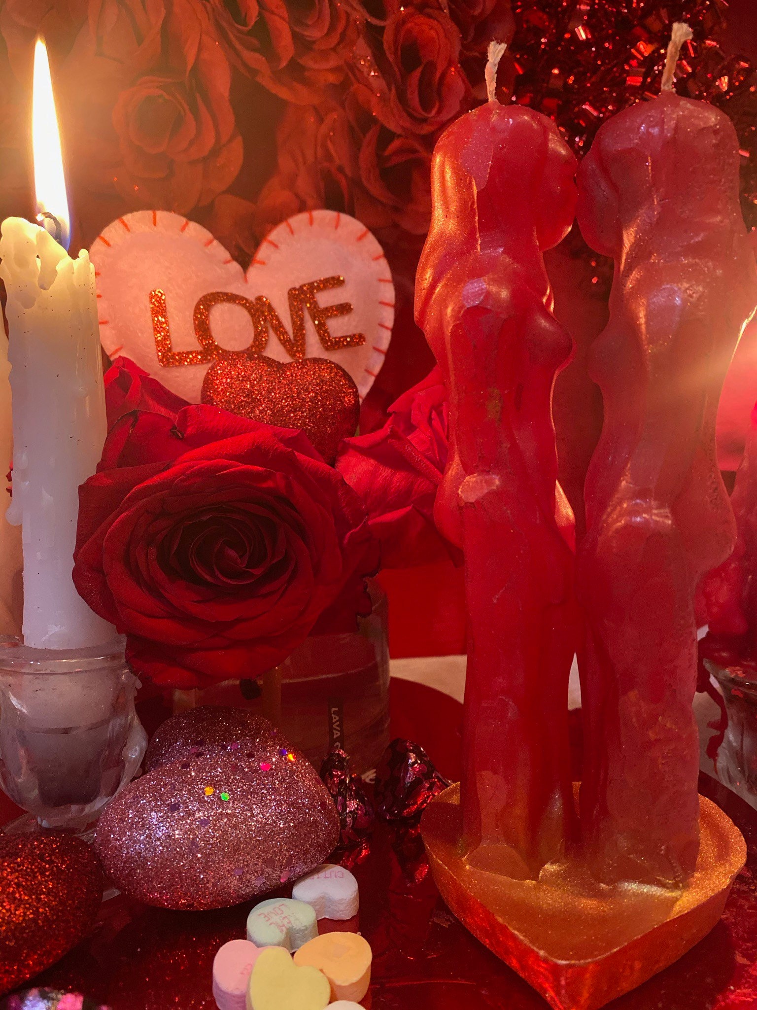 Lesbian Lovers Candle Passion Binding Wives Marriage | Etsy