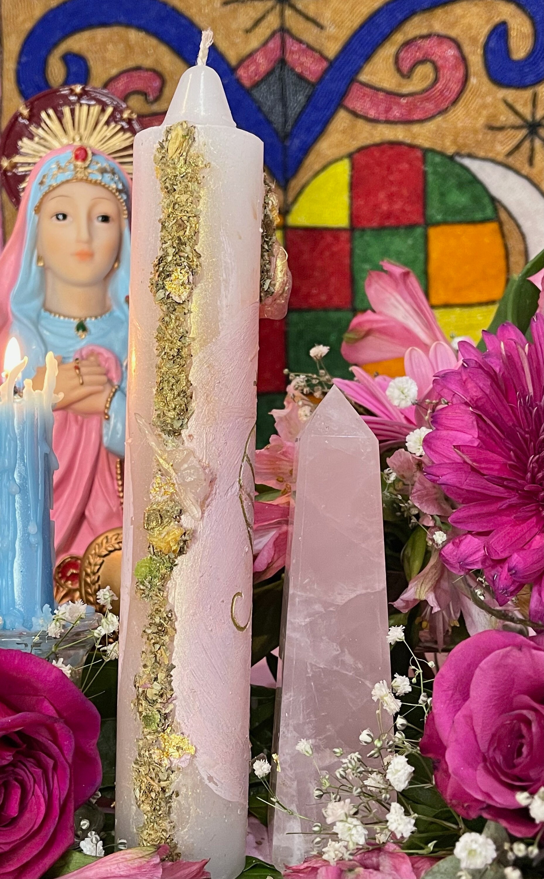 Metres Ezili Freda Veve Candle Metresili Blessed Fixed | Etsy