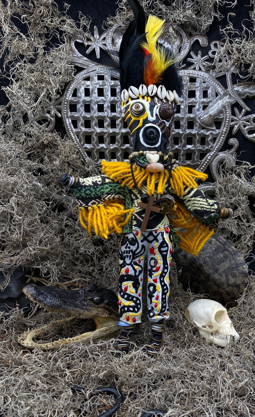 Handcrafted New Orleans Voodoo Doll + Juju + Cleansed and Blessed ...