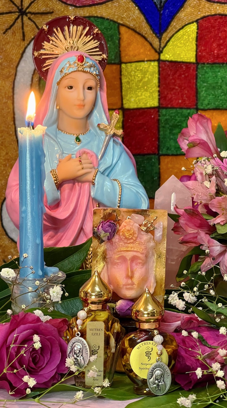 Metres Ezili Freda Love & Luxury Oil mater Dolorosa | Etsy