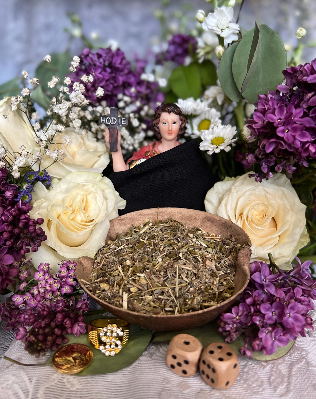 Papa Gede Limbo Herbs Saint Expedite San Expedito - Etsy