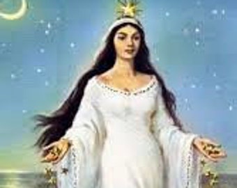 La Sirene , the Mermaid Brass Voodoo Veve Talisman - Etsy