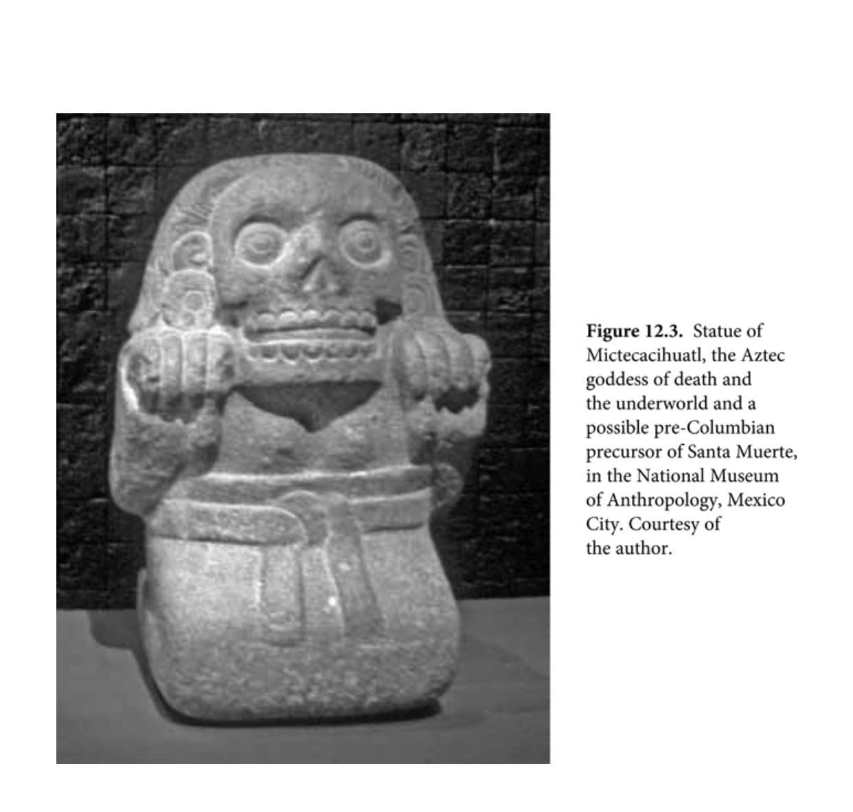 Mictecacihuatl Statue