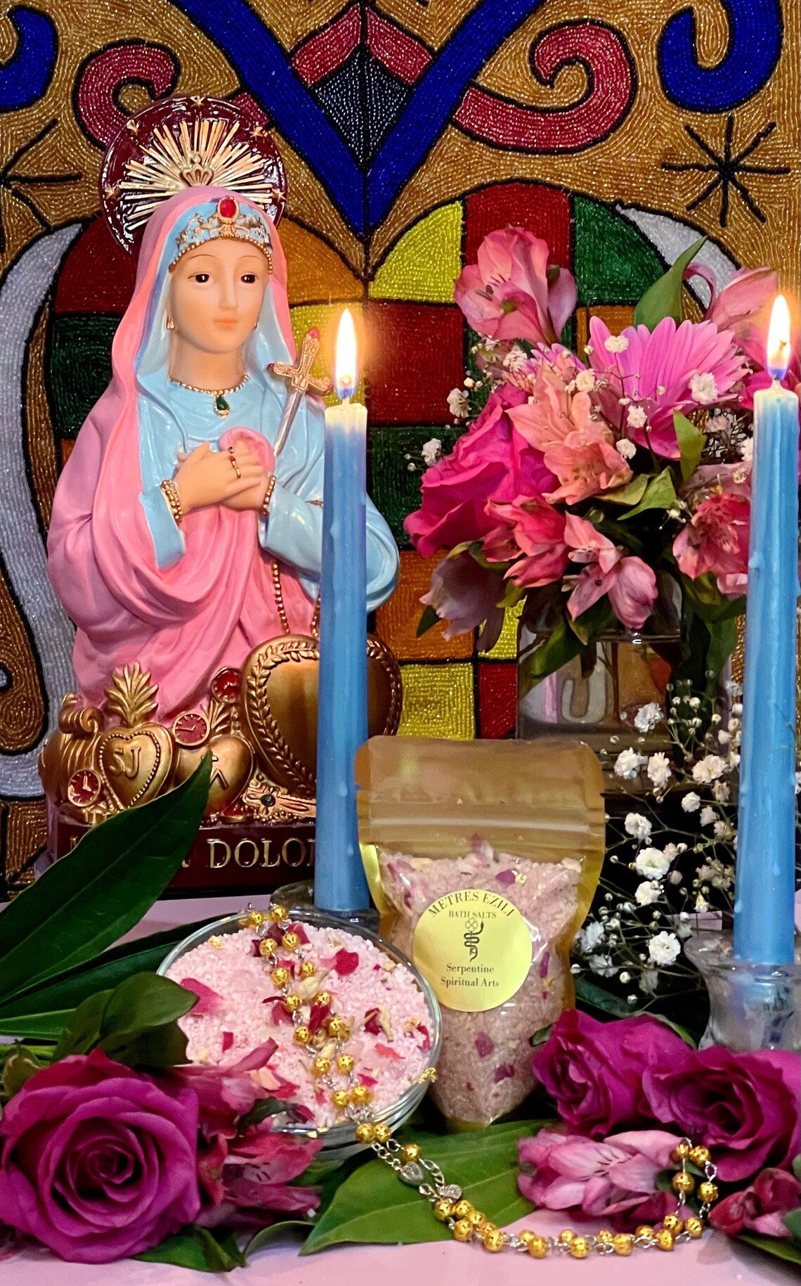 Metres Ezili Freda Ritual Set small Metresili Love - Etsy UK