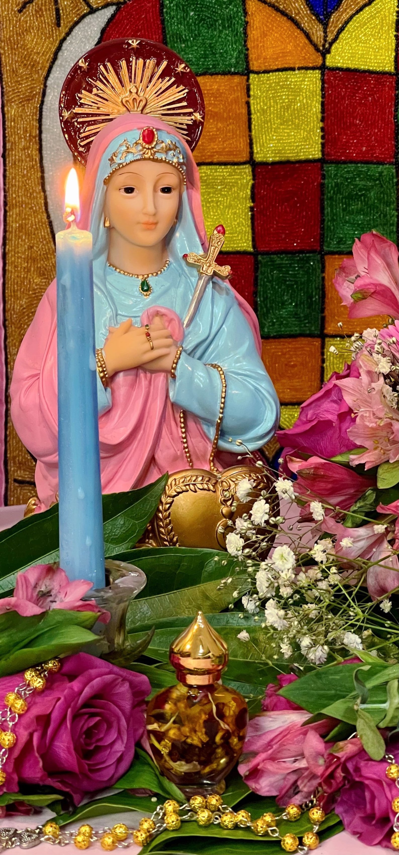 Metres Ezili Freda Heart Candle Metresili Blessed Fixed | Etsy