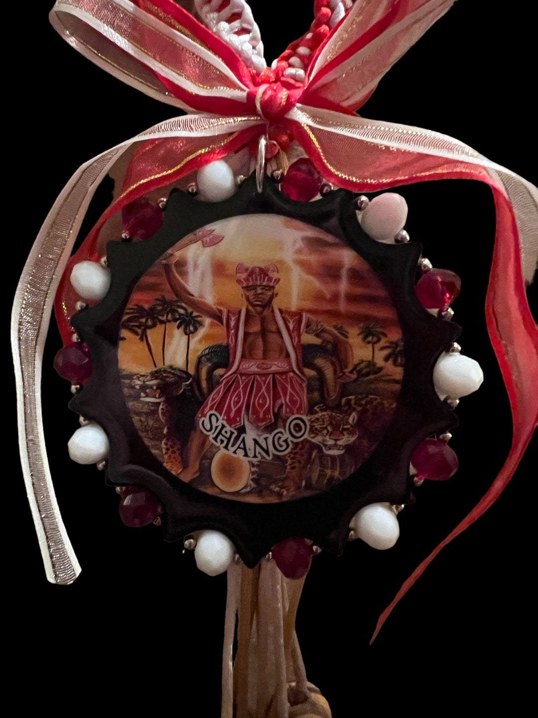 Shango Protection Amulet + Blessed - Etsy