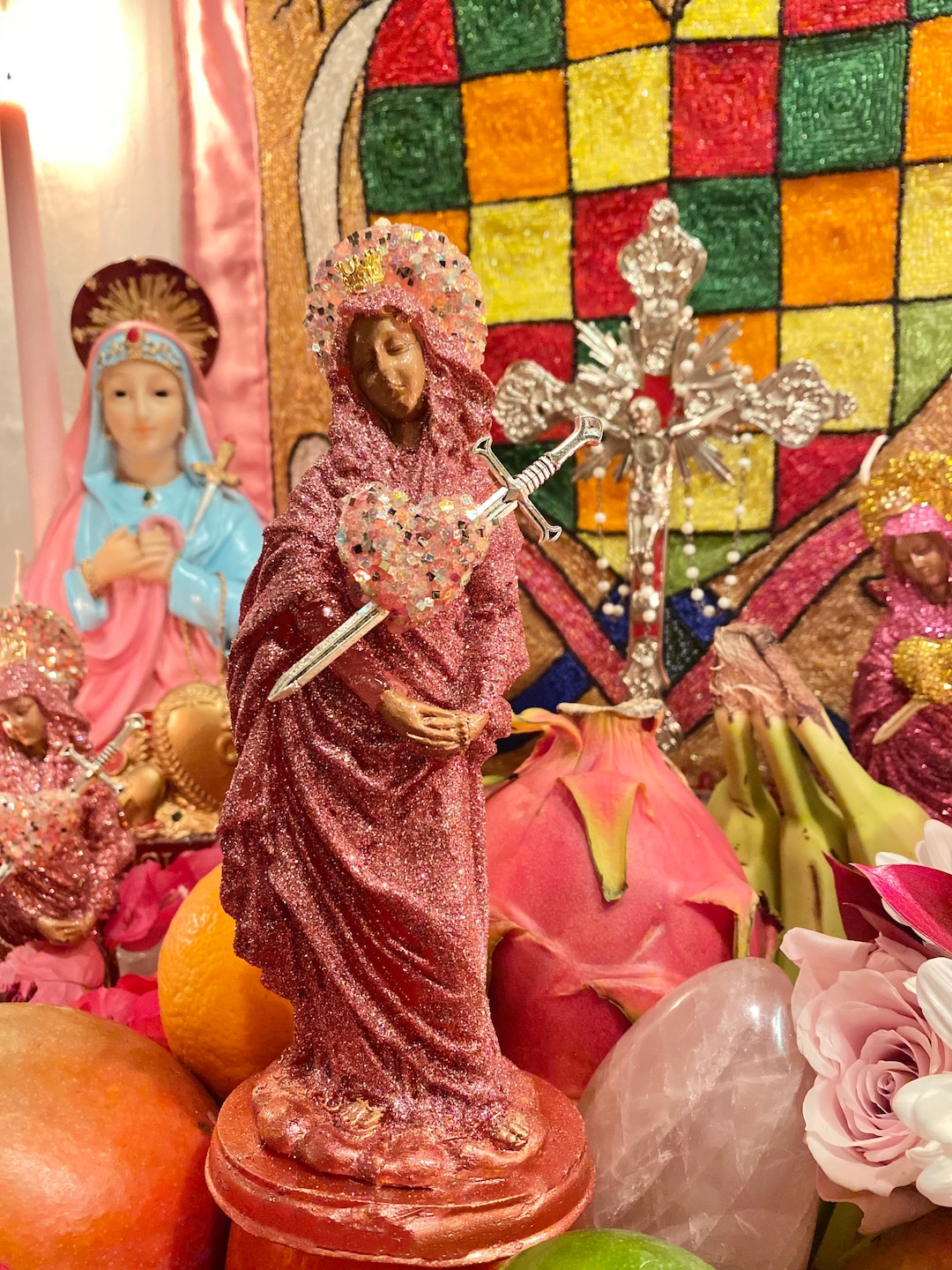 Metres Ezili Freda (metresili) Figure Candle + Love + Luxury + Fame ...