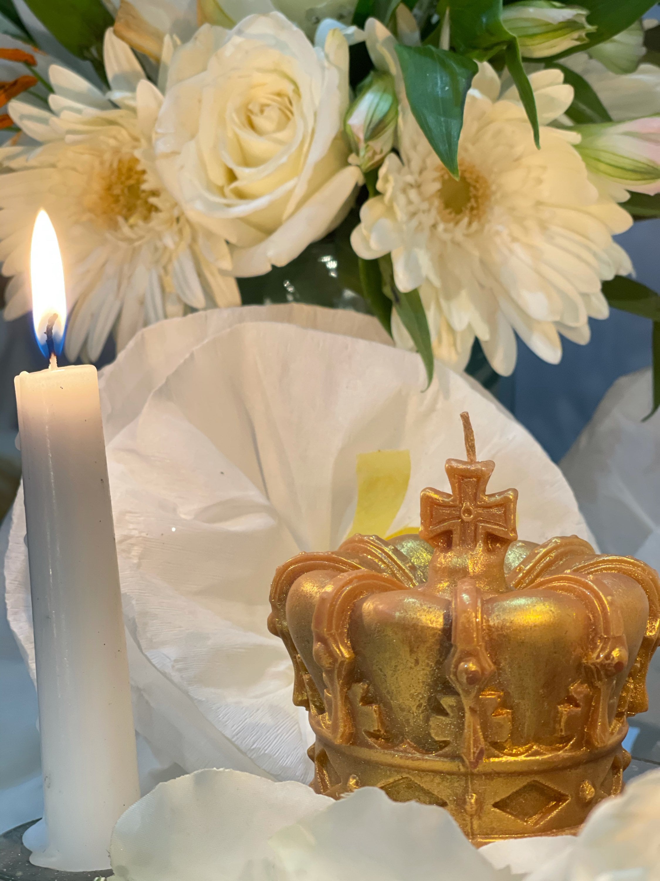 Kings Crown Candle Crown of Success | Etsy