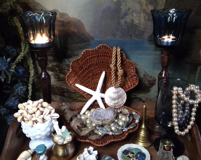 RESERVED*** Vintage Water Witch Altar Kit / Nautical Witch / Altar Set ...