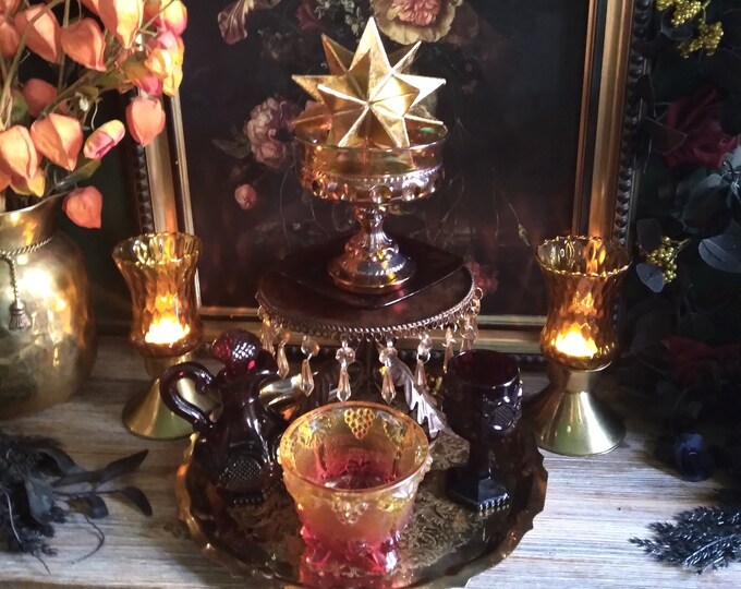 Vintage Fire Witch Altar Kit / Sanguine Witch Shrine / Witch Kit ...