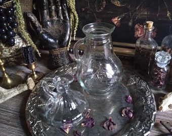 Vintage Potion Jar / Spell Bottle / Apothecary Cruet / Altar Ritual ...