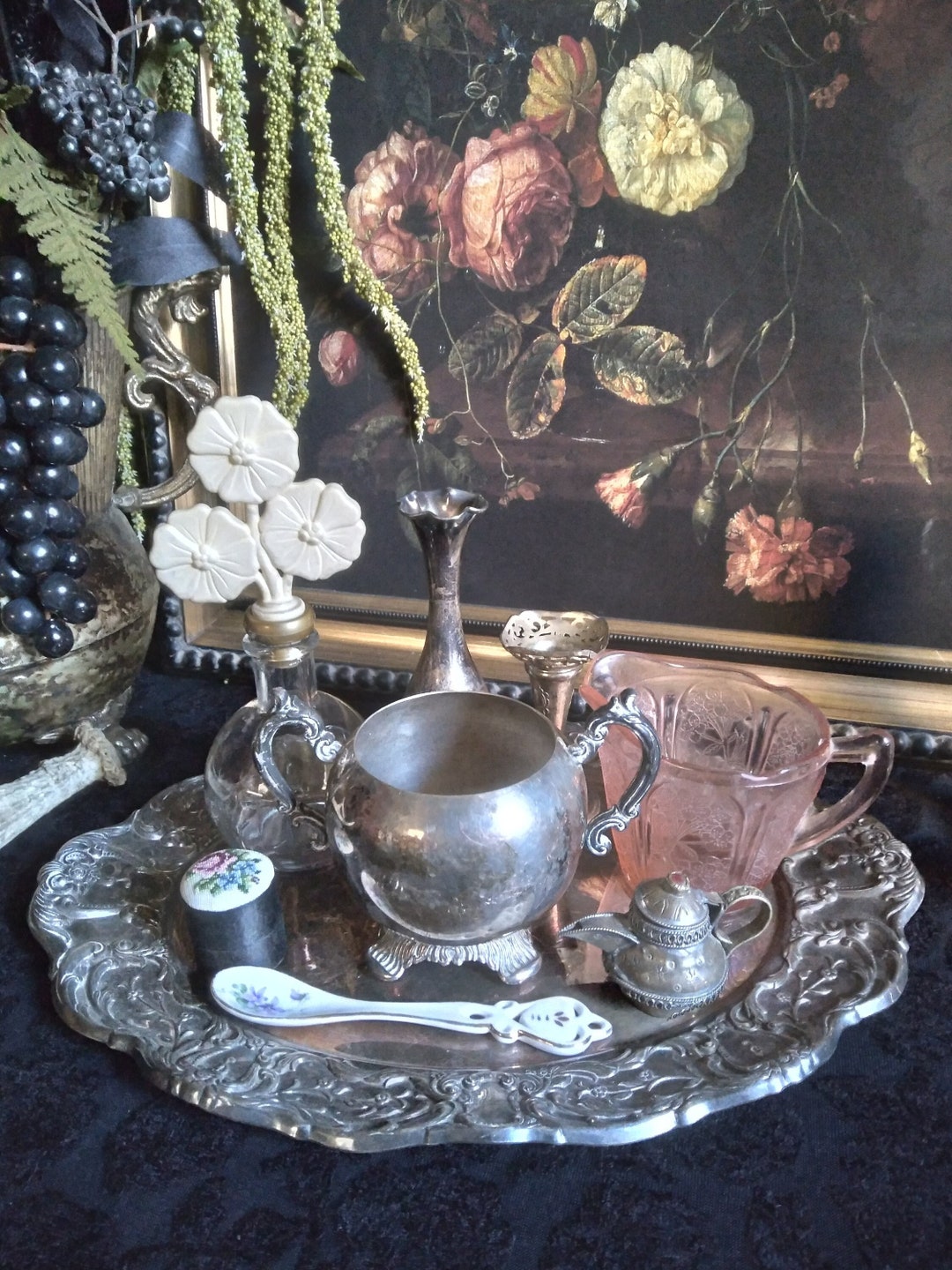 Vintage Cottage Witch Altar Kit / Witchcraft Set / Hearth - Etsy