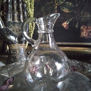 Vintage Potion Jar / Spell Bottle / Apothecary Cruet / Altar Ritual ...