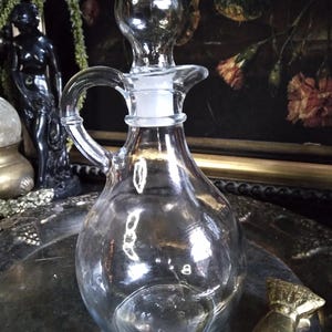 Vintage Potion Jar / Spell Bottle / Apothecary Cruet / Altar Ritual ...