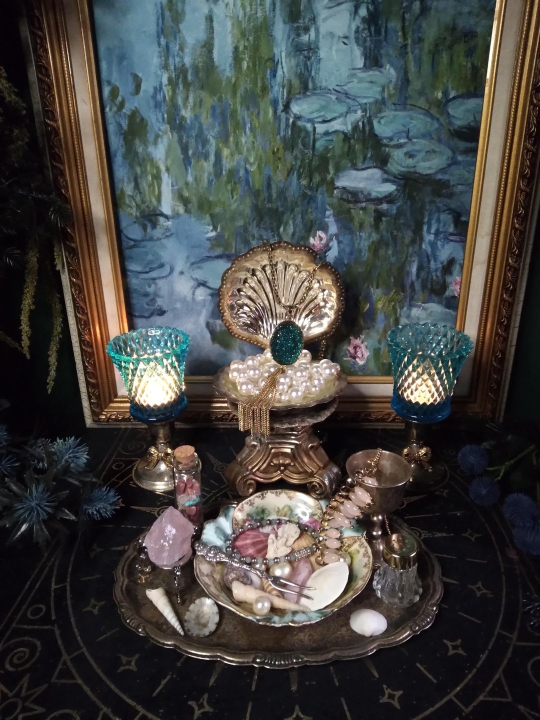 Vintage Water Witch Altar Kit / Witch Kit / Altar Set / Sea Witch ...