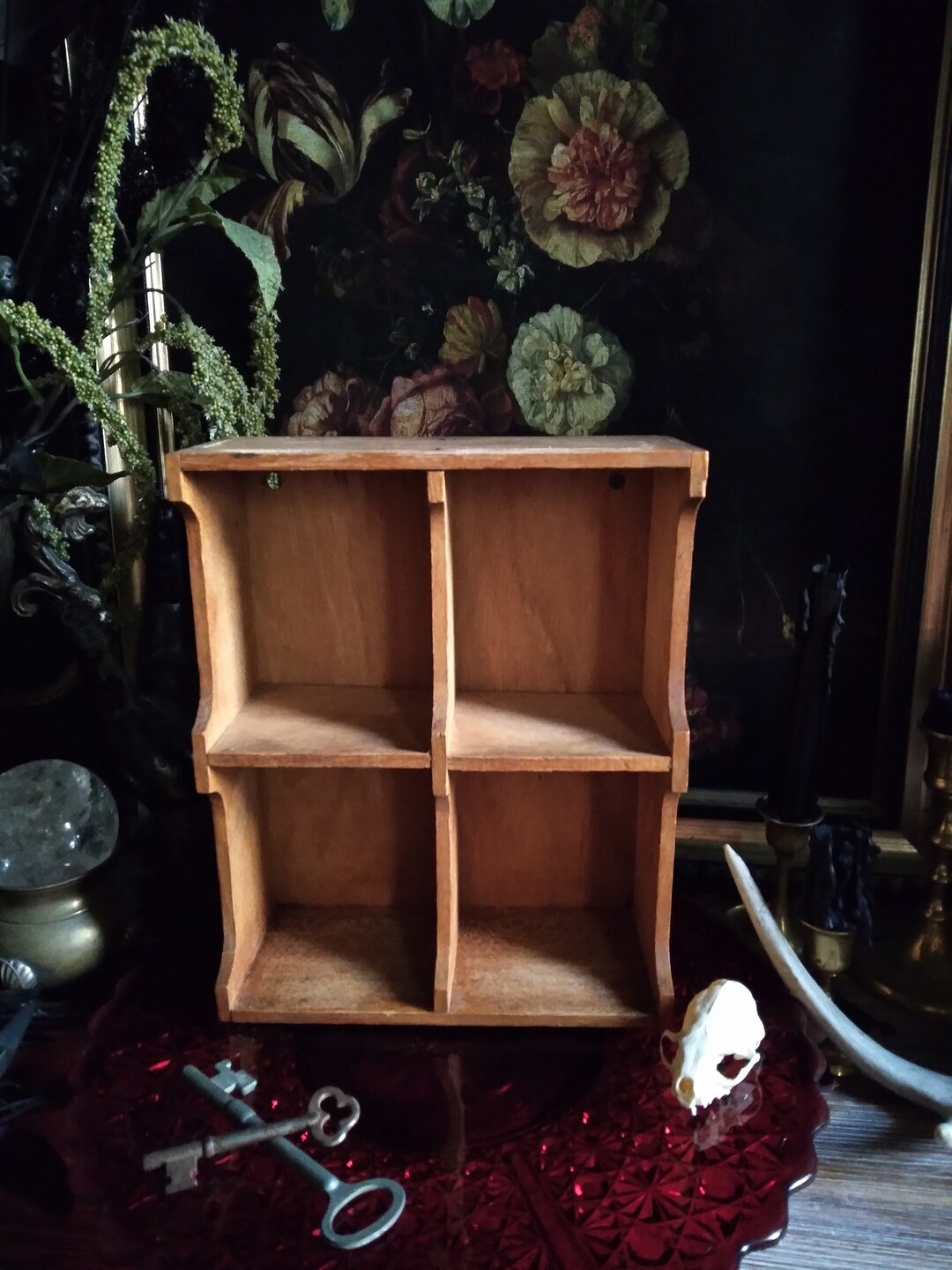 Vintage Witch Apothecary Shelf / Herb Storage / Spice Rack / - Etsy