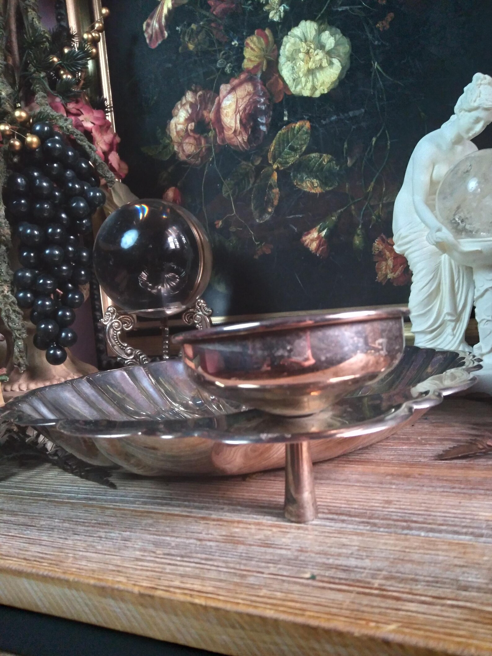 Vintage Water Witch Altar / Sea Witch - Ocean Witch / Aphrodite Silver ...