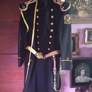 Vintage Order of the Knights of St. John Ceremonial Full Dress Military ...