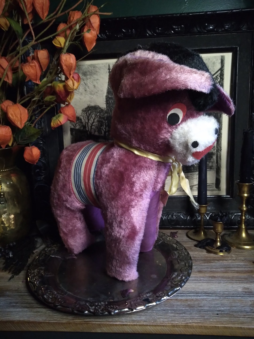 Vintage Purple Donkey Mule Plush Dream / Superior Toy Novelty Inc ...