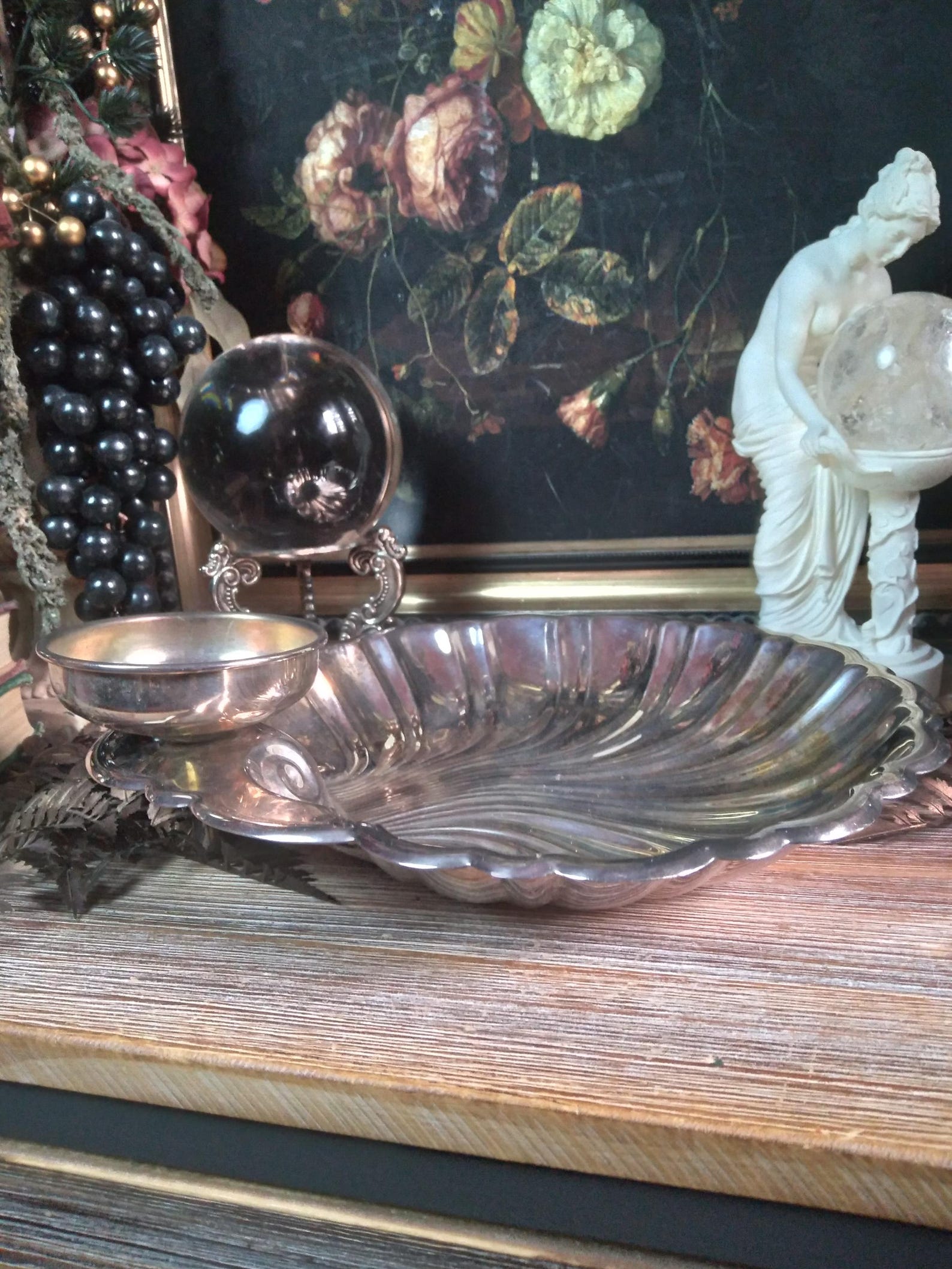 Vintage Water Witch Altar / Sea Witch - Ocean Witch / Aphrodite Silver ...