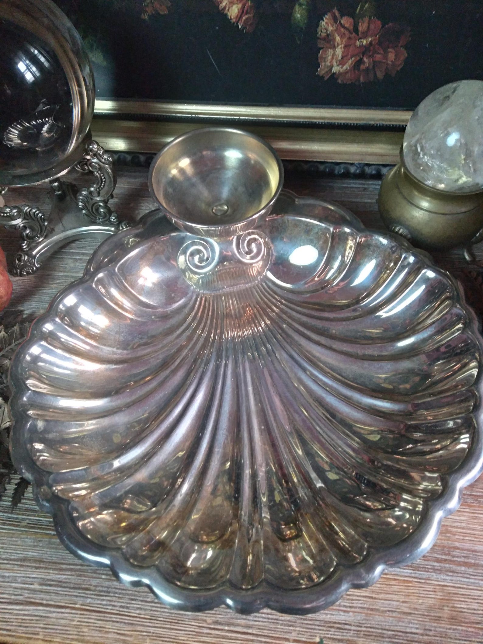 Vintage Water Witch Altar / Sea Witch - Ocean Witch / Aphrodite Silver ...