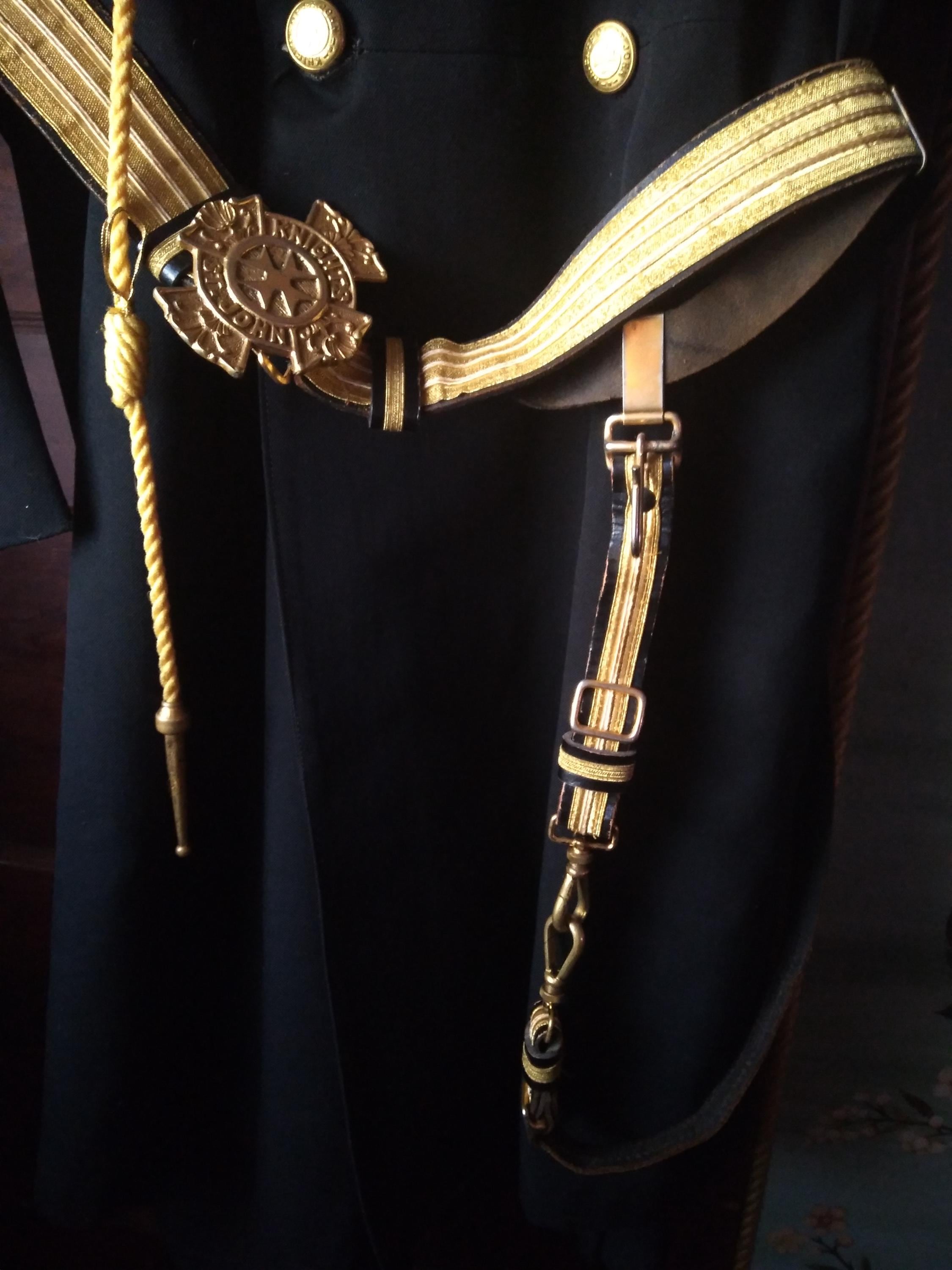 Vintage Order of the Knights of St. John Ceremonial Full Dress Military ...