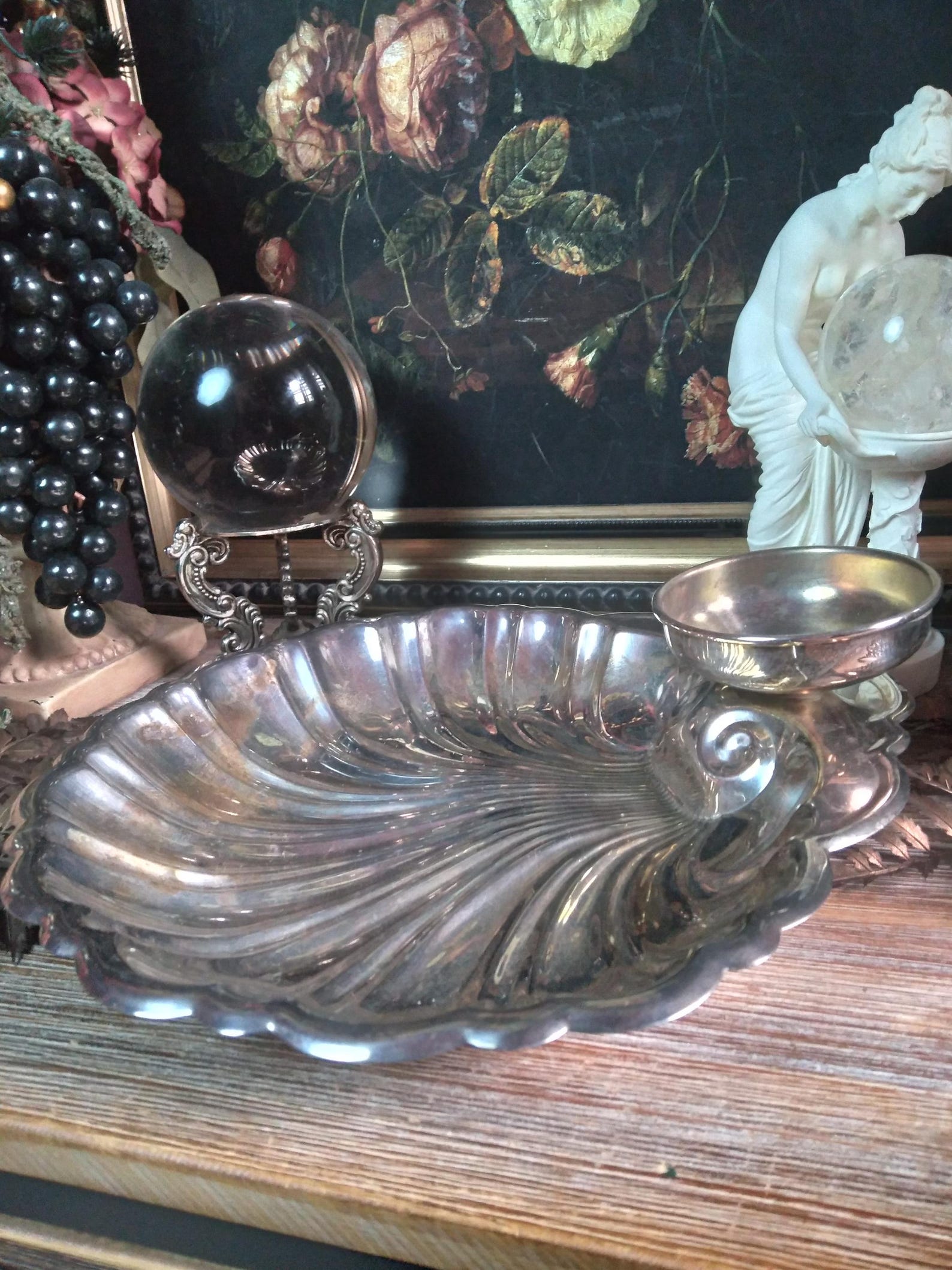 Vintage Water Witch Altar / Sea Witch - Ocean Witch / Aphrodite Silver ...