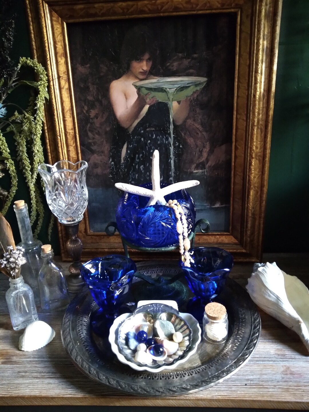 Vintage Water Witch Altar Kit / Witch Kit / Altar Set / Sea Witch ...