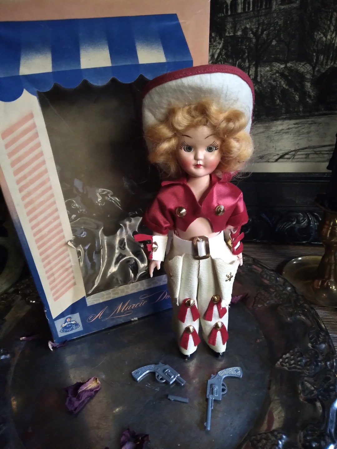 Vintage Cowgirl Doll / Vintage Marcie Doll / Ken Murray's Glamour ...