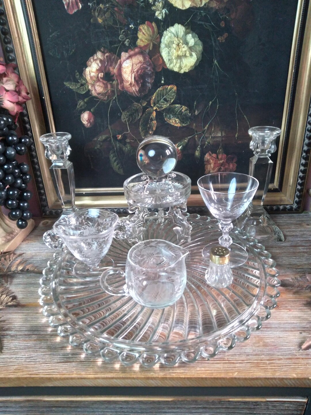 Vintage Crystal Lunar Witch Altar Kit / Astral Ethereal Moon Witch ...