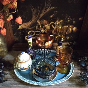 Vintage Cottage Witch Altar Kit / Kitchen Witch / Green Witch / Forest ...