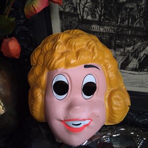 Vintage Little Orphan Annie Halloween Costume & Mask by Ben Cooper ...