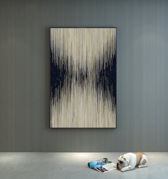 Star Trails-abstract Line Art-d Abstract Art Print Wall Art - Etsy