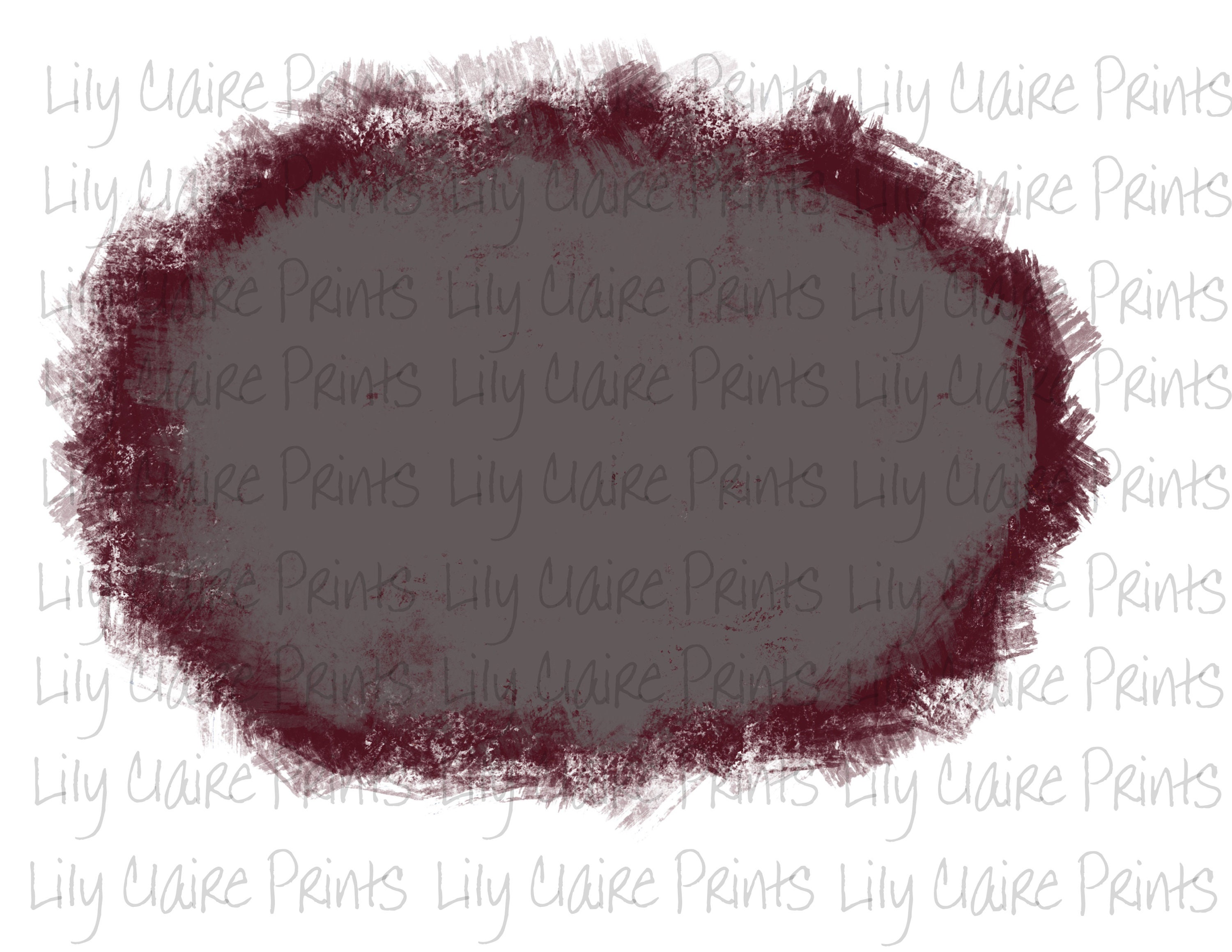 Maroon Grey Gray Splatter Frame Background PNG, Sublimation ...