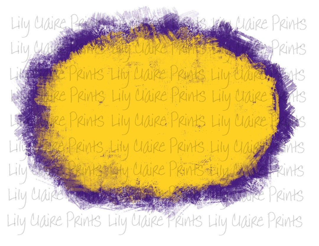 Purple Gold Paint Splatter Frame Background PNG, Sublimation ...