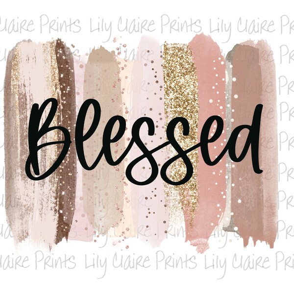 Blessed - Etsy