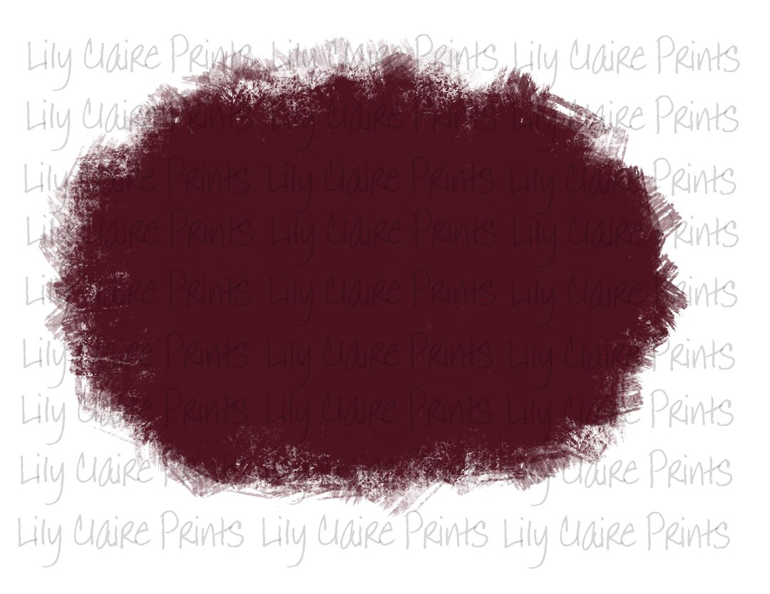 Maroon Splatter Frame Background PNG, Sublimation, Transparent PNG ...