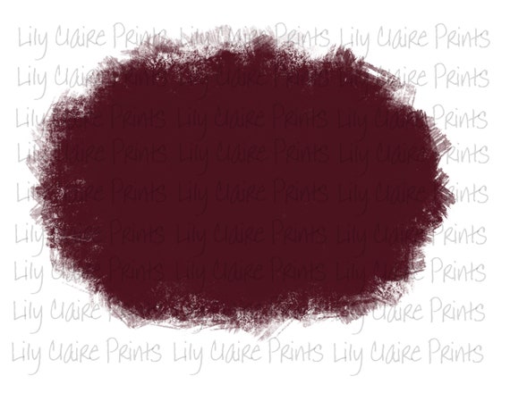 Maroon Splatter Frame Background PNG Sublimation Transparent - Etsy