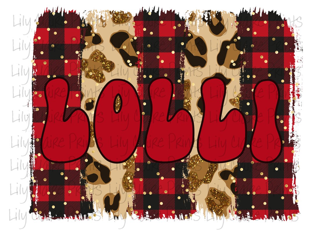 Christmas Lolli Digital Download PNG Clip Art Gift for Lolli - Etsy