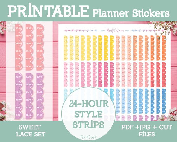 Journal Kit Digital Download Cricut Planner Sticker Pack Student ...