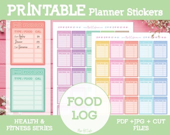 Healthy Food DIGITAL STICKERS for Digital Planner Precropped - Etsy Canada
