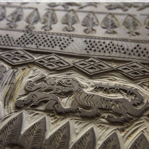 Ancient Han Dynasty Tomb Tile Archival Art Print, Original Bas Relief ...