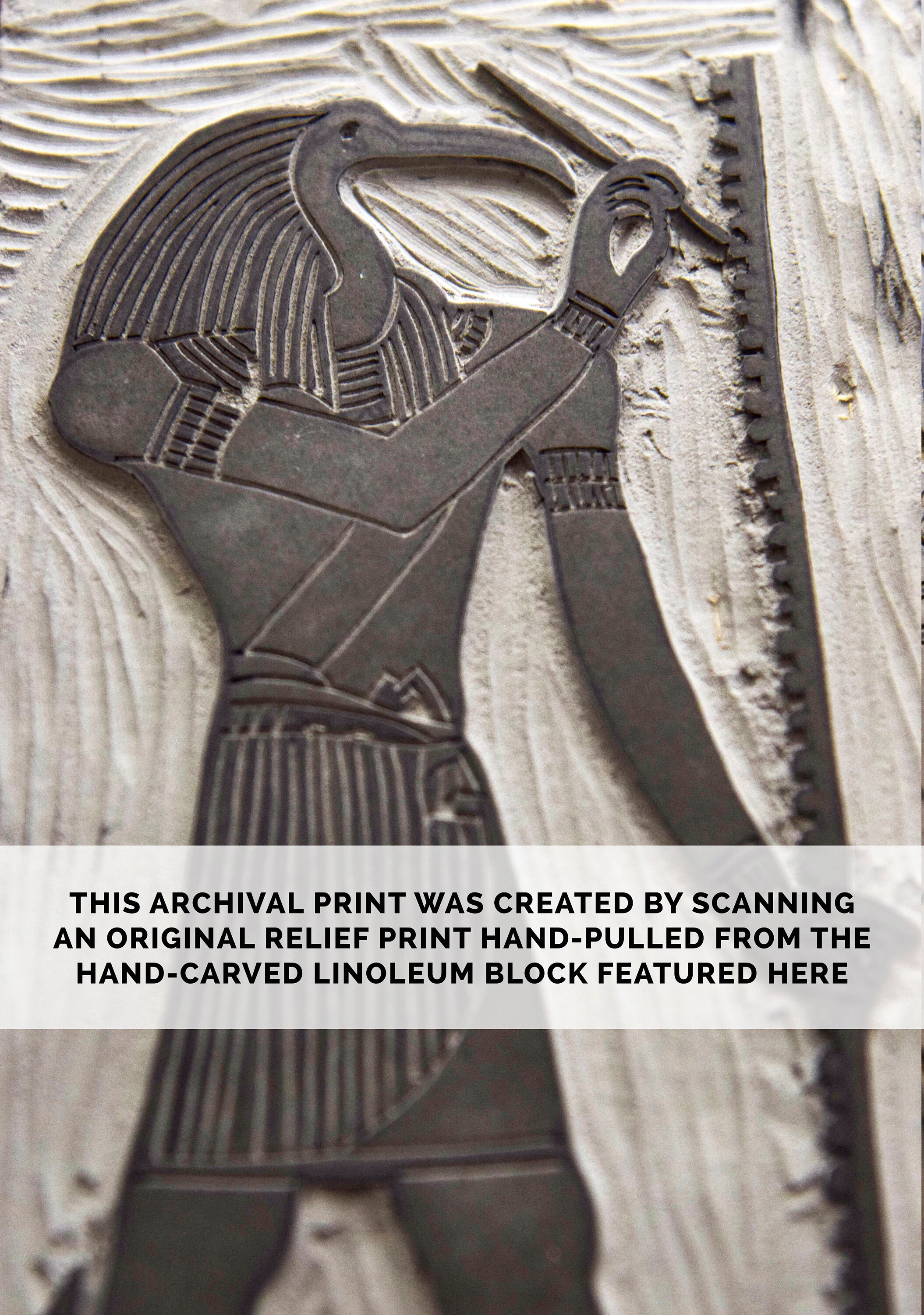 Ancient Egyptian God Thoth Archival Art Print | Etsy