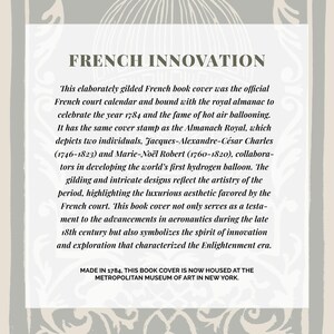 Antique French Book Cover Archival Art Print, Original Linocut Relief ...