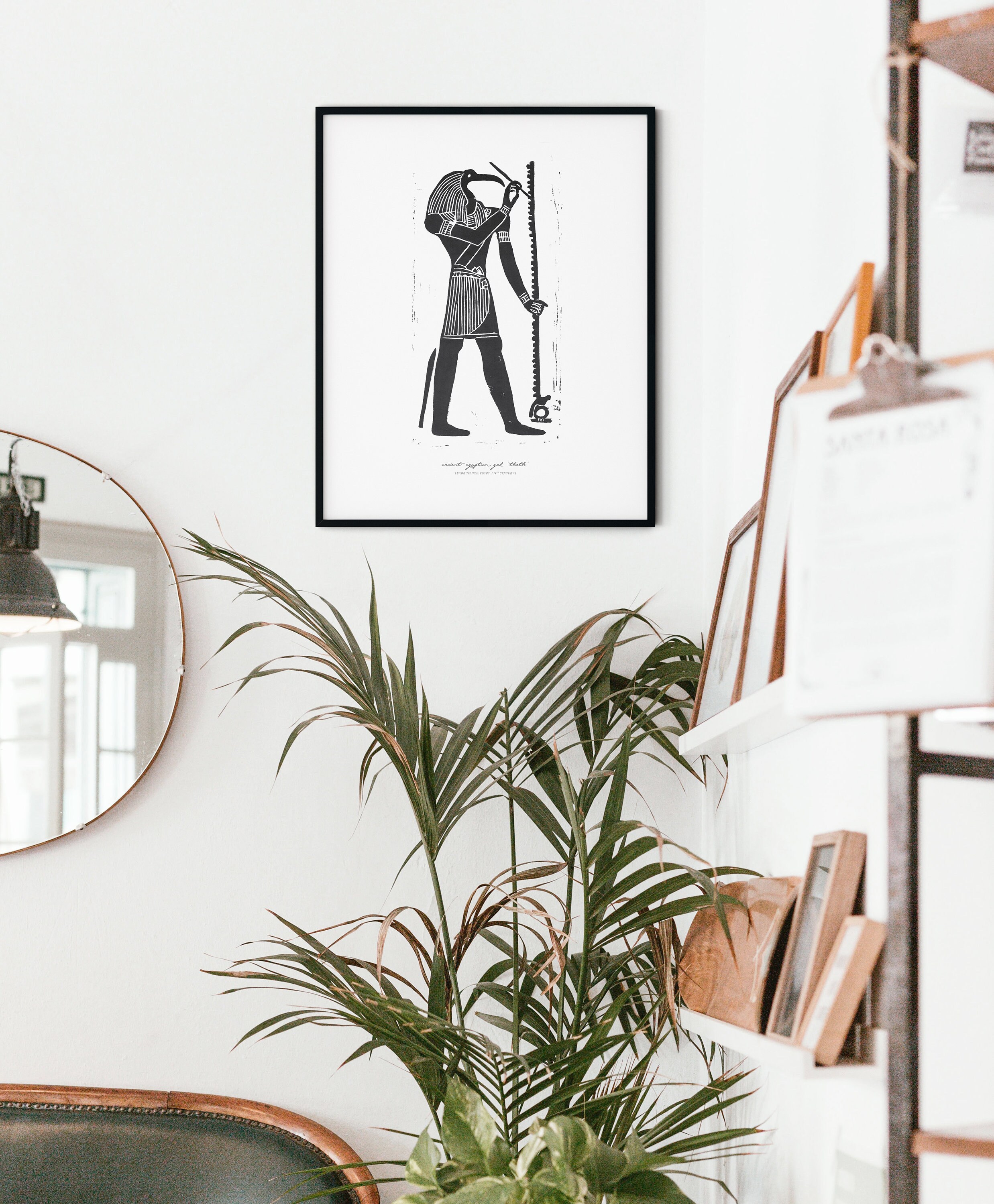 Ancient Egyptian God thoth Archival Art Print - Etsy