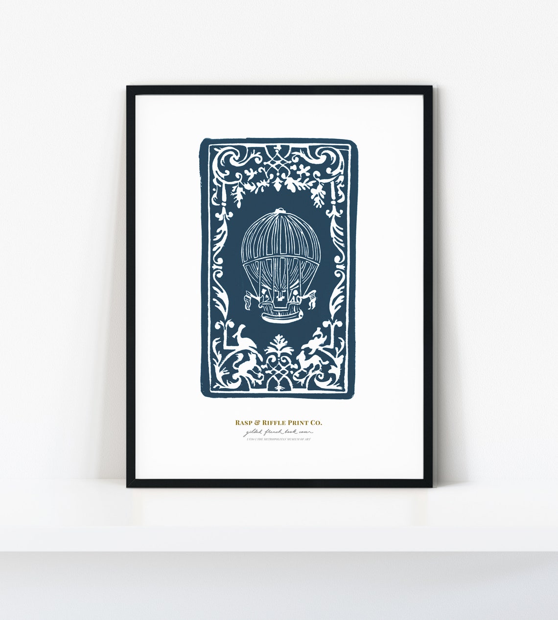 Antique French Book Cover Archival Art Print Original Linocut | Etsy