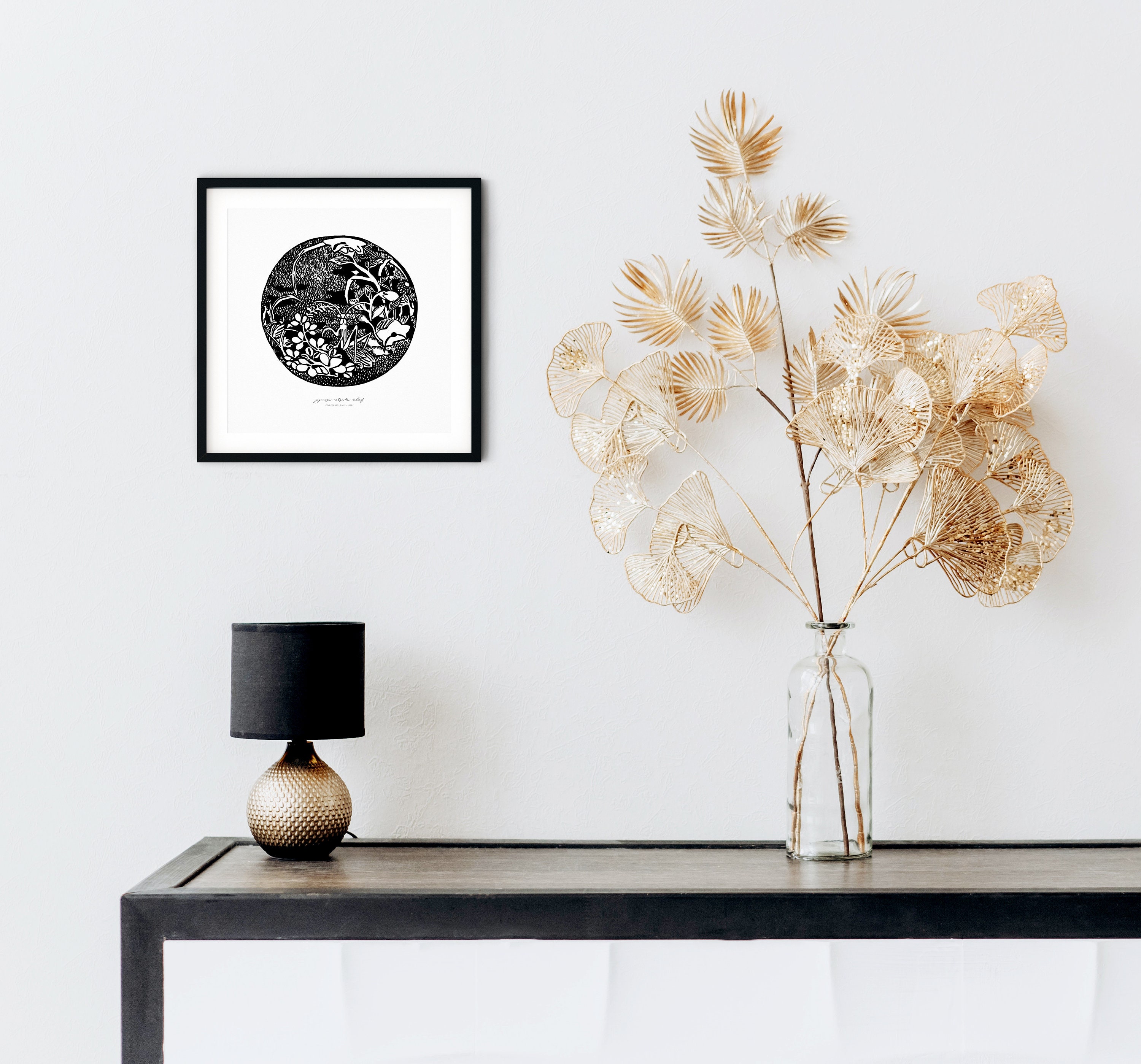 Japanese Edo Period Praying Mantis Archival Art Print | Etsy