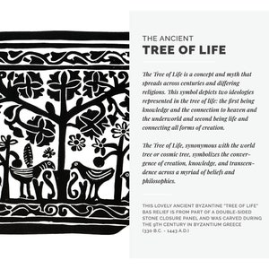 Ancient Byzantine "tree of Life" Giclée Art Print, Linocut Archival Art ...