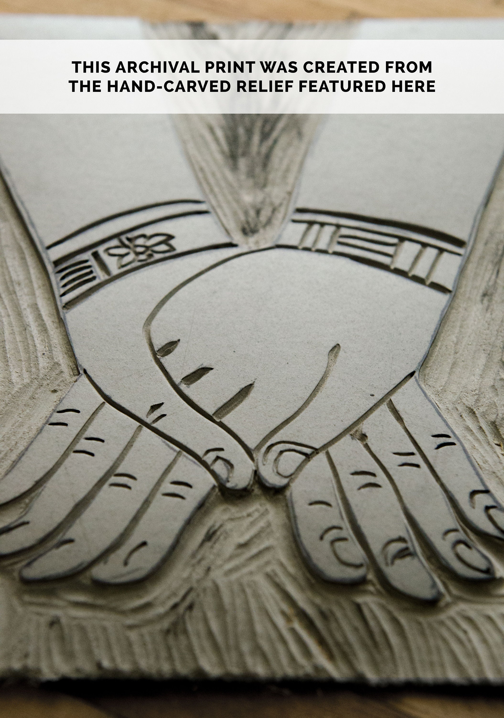 Ancient Egyptian Hand Relief Archival Art Print Original Bas - Etsy